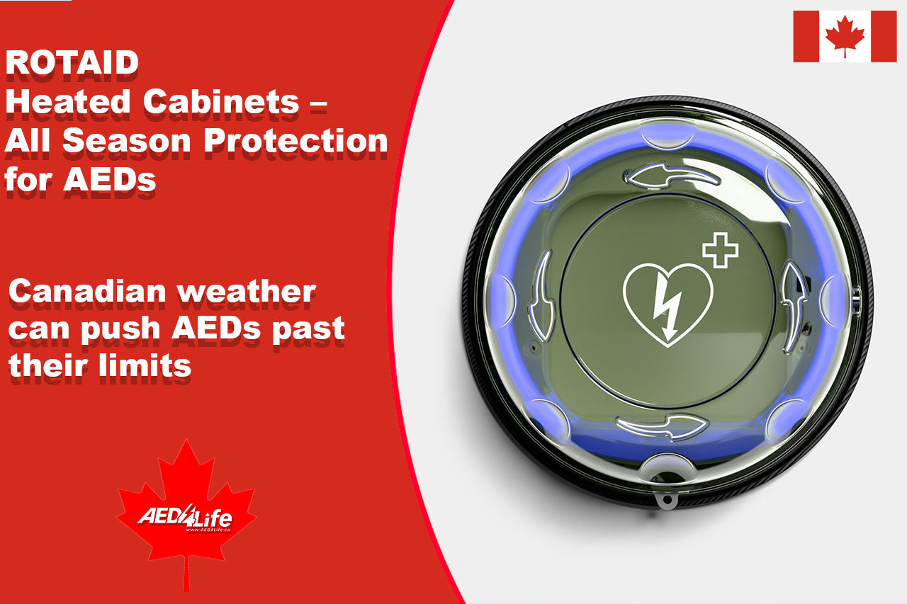 Outdoor-Ready AED Protection: ROTAID Heated Cabinets – AED4Life