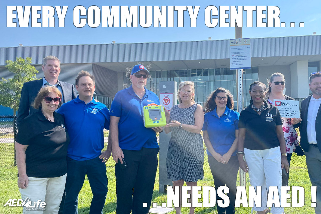 Every Community Center Needs an AED – AED4Life