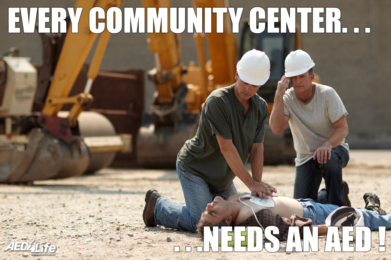 Every Construction Site Needs an AED – AED4Life