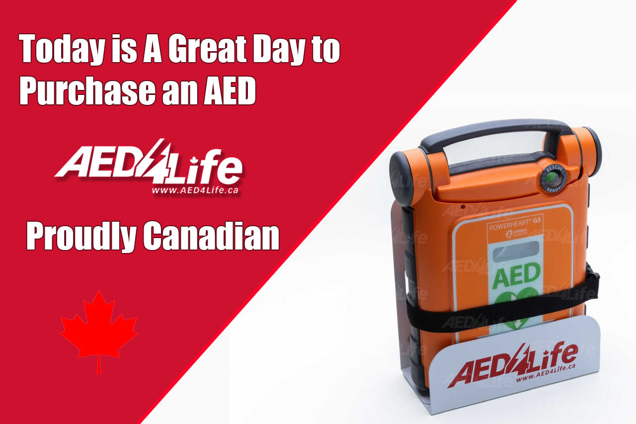 Today is a Good Day to Buy an AED. The Cardiac Science G5 AED – AED4Life
