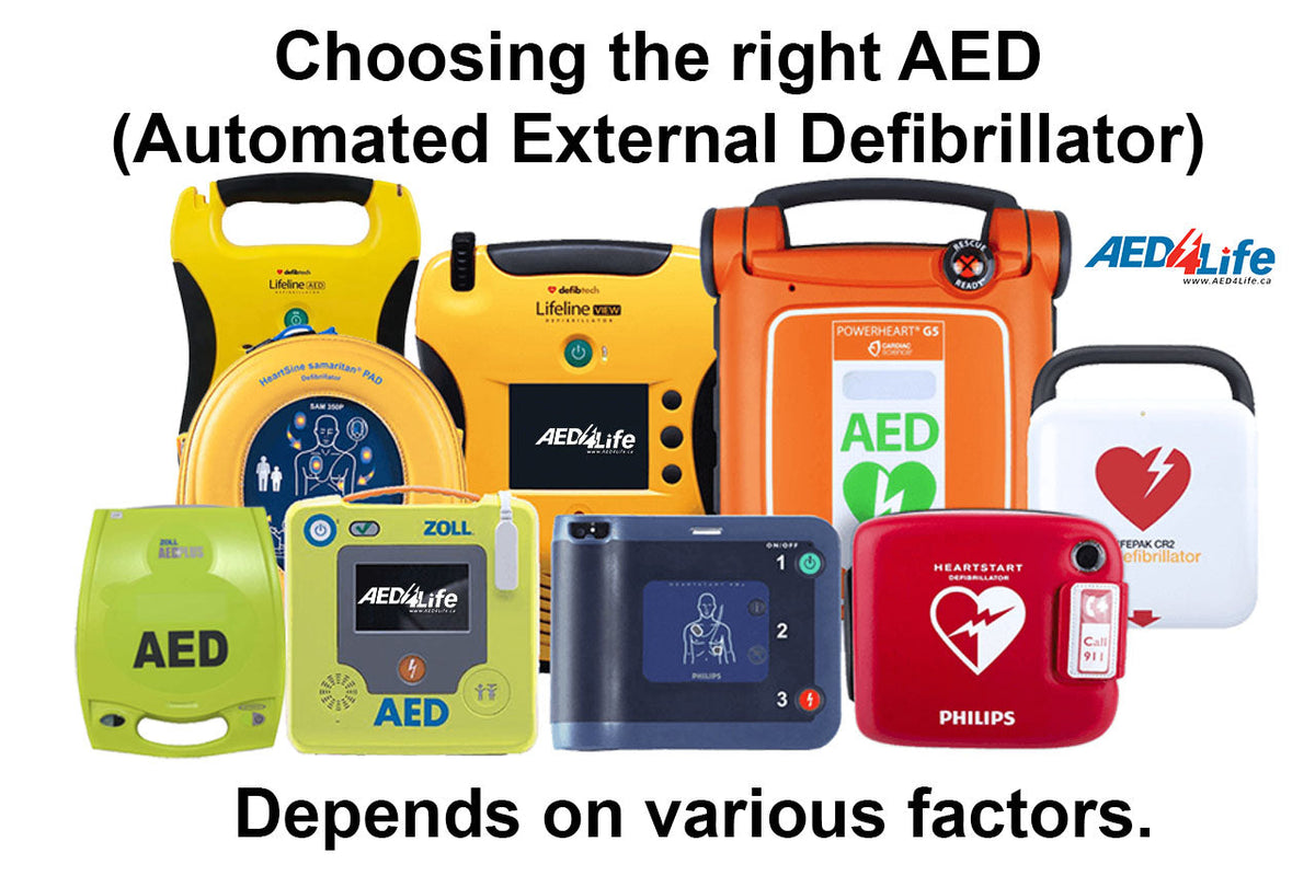 Choosing The Right AED – AED4Life