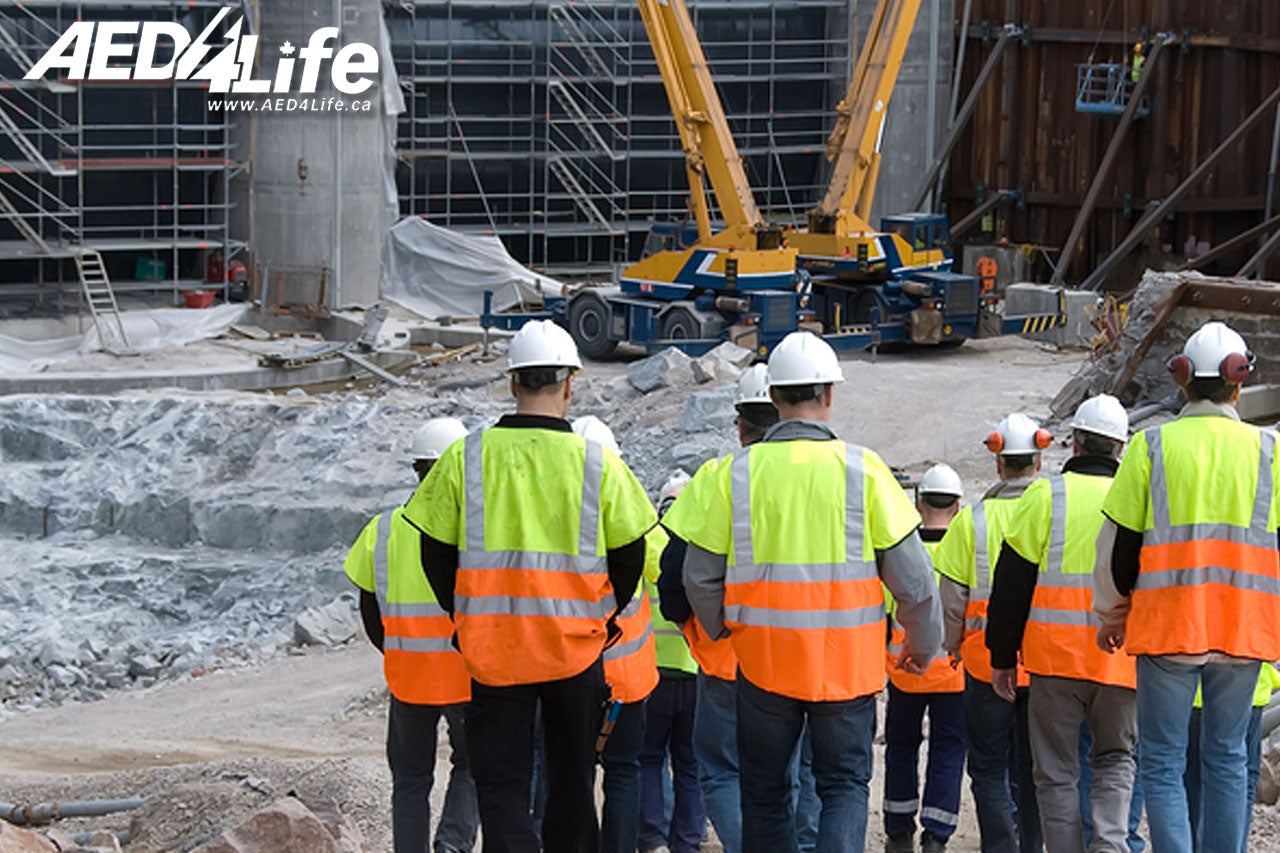 Why Ontario Construction Sites Must Prepare for AED Requirements – AED4Life