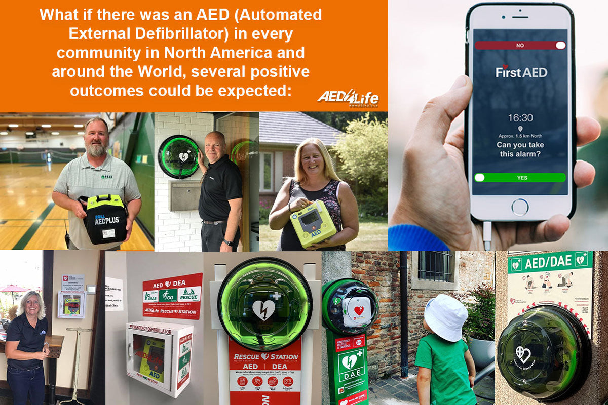 If there were an AED in every community. – AED4Life
