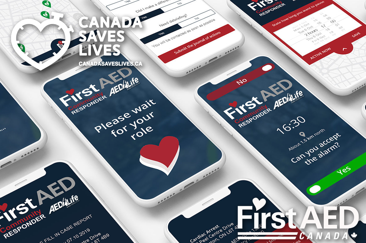 FirstAED Canada is an first responders alarm and AED management system ...