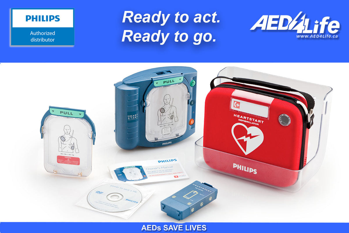 Philips Heartstart Onsite AED Ready to act. – AED4Life