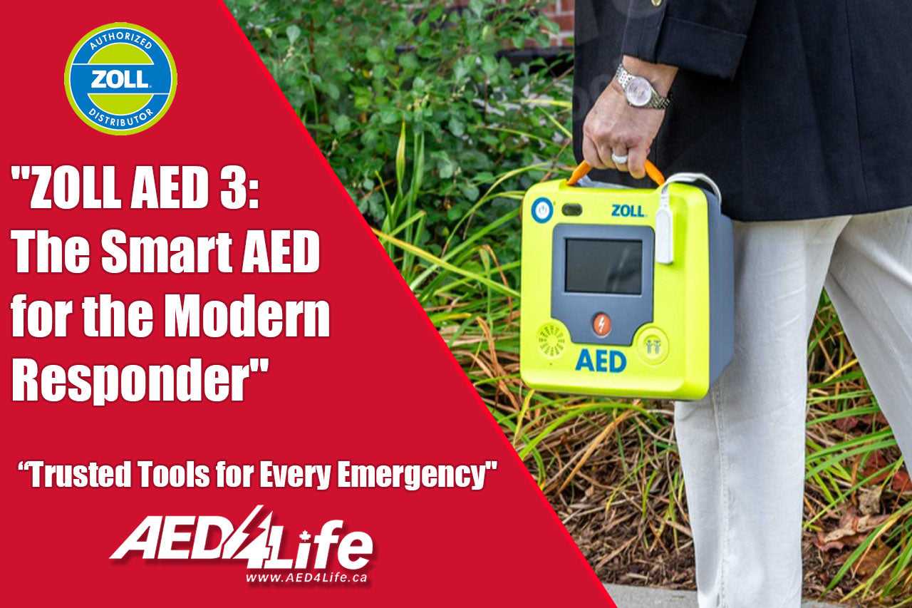 ZOLL AED 3: The Smart AED for the Modern Responder – AED4Life