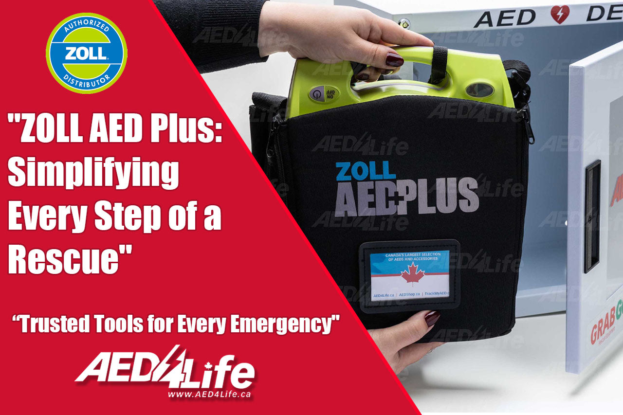 ZOLL AED Plus: Simplifying Every Step of a Rescue – AED4Life