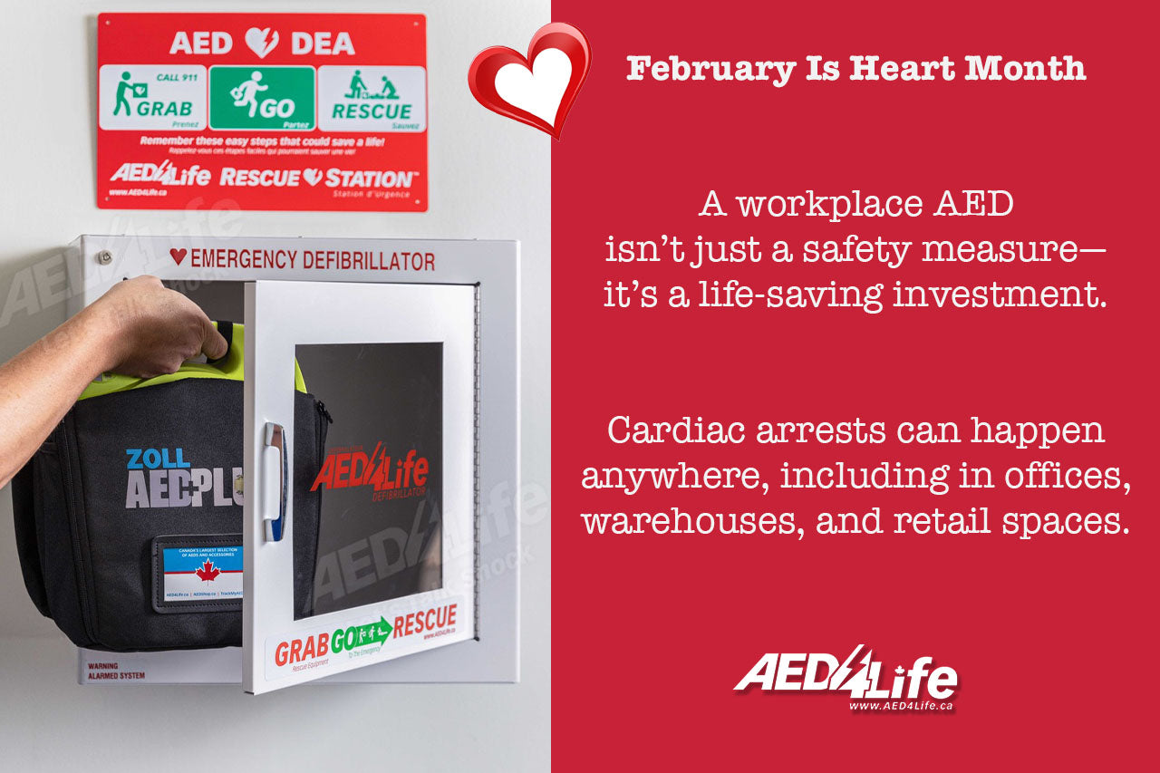 Workplace AEDs – Best Choices for Offices & Businesses – AED4Life