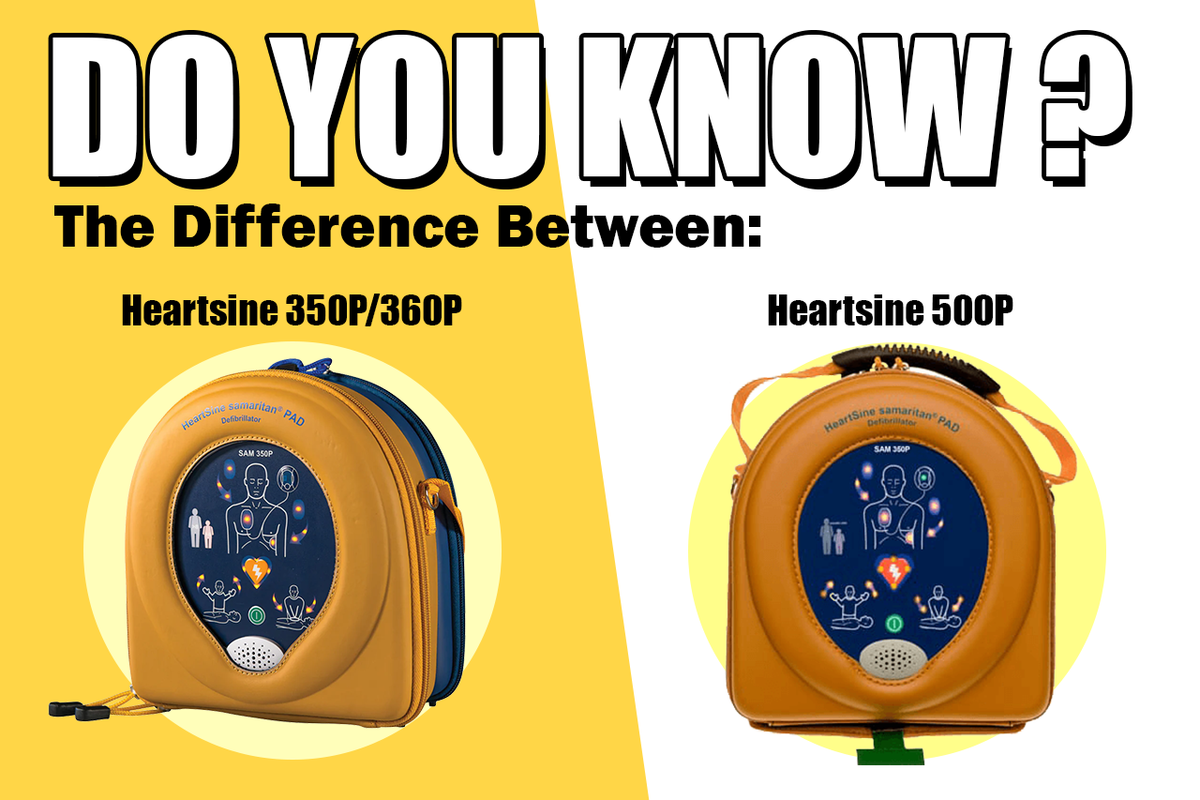 Understanding the Differences: HeartSine 350P, 360P, and 500P AEDs ...