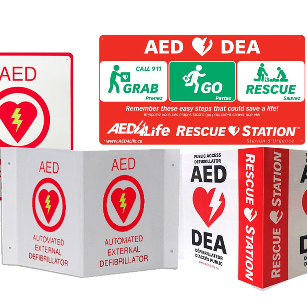 AED Signs – AED4Life
